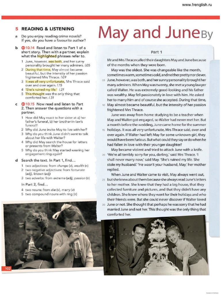 Short story- May and June- complete (4) | PDF