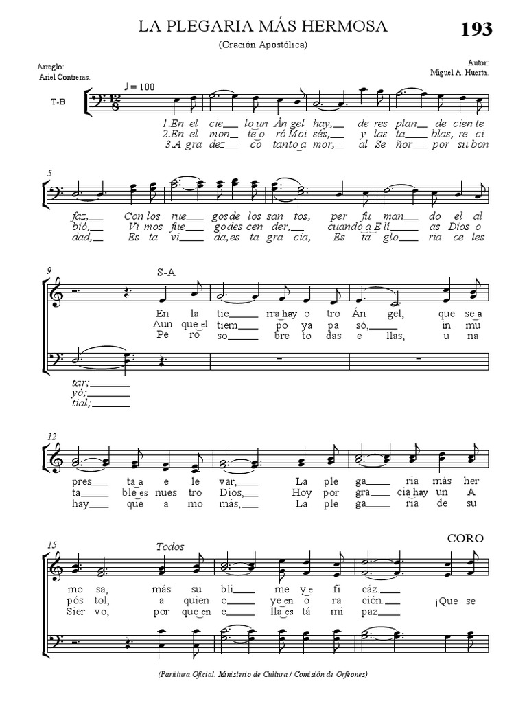 193 La Plegaria Mas Hermosa | PDF