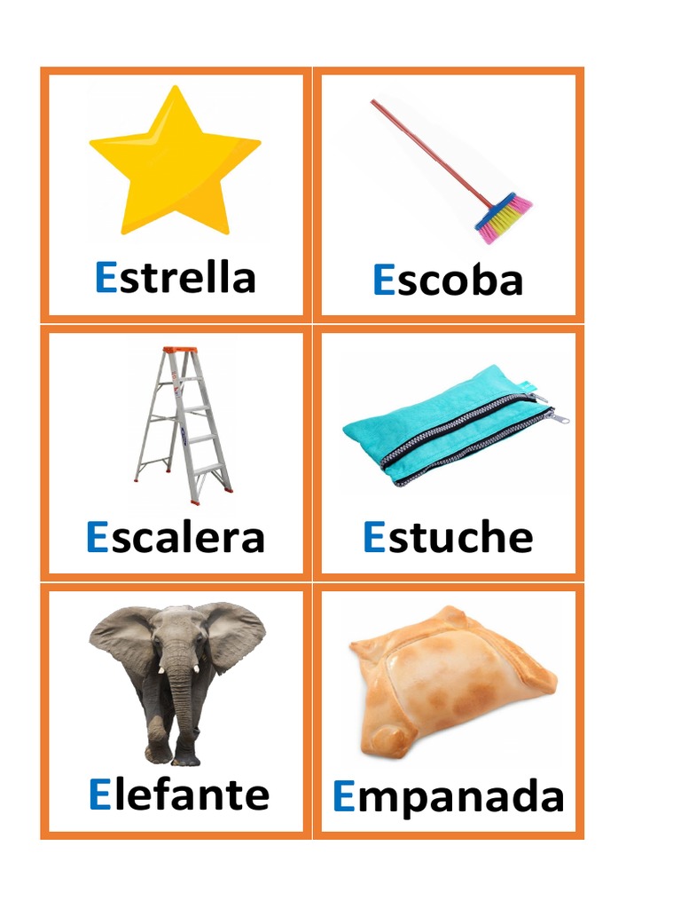 Vocabulario Vocal e | PDF