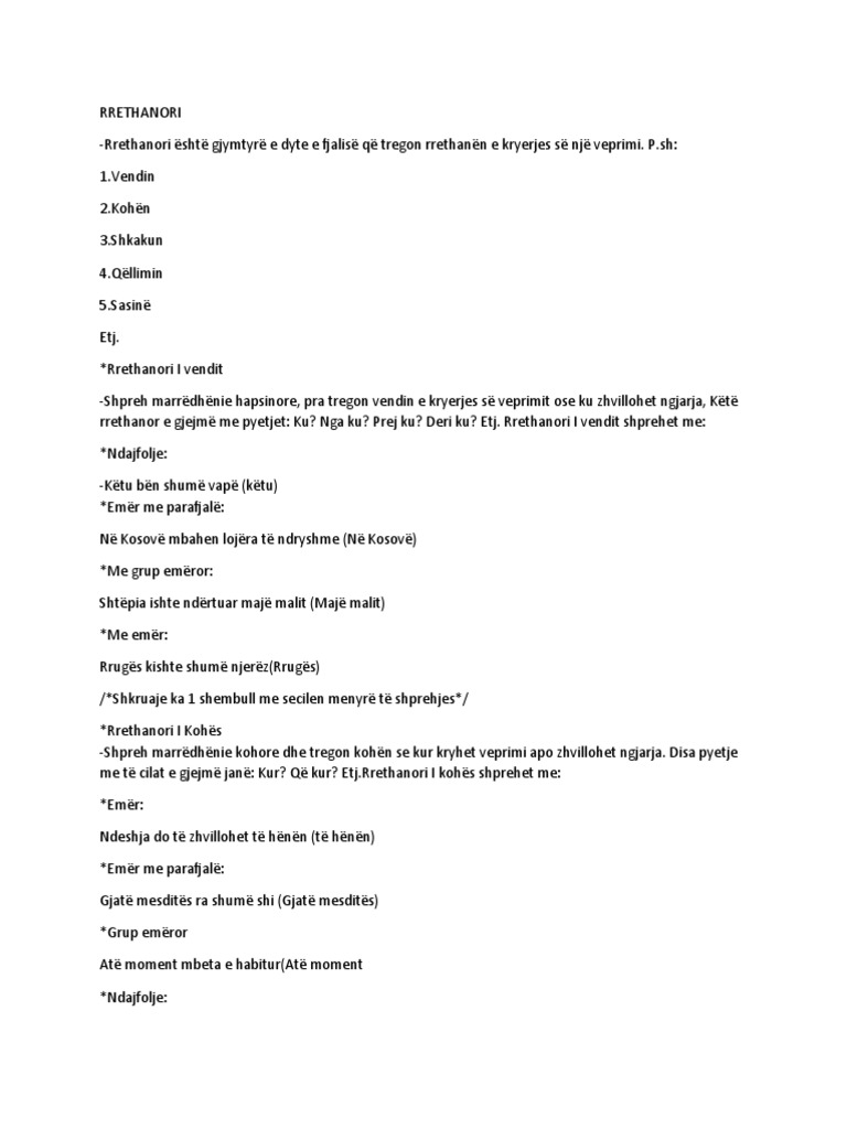 RRETHANORI (1) | PDF