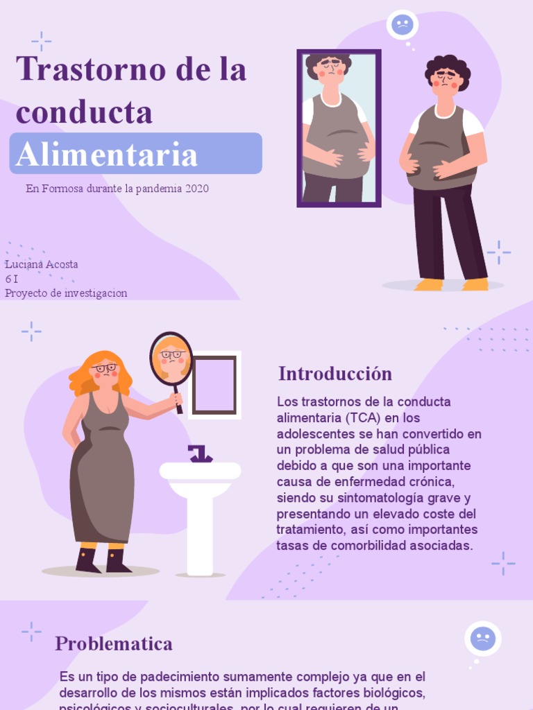 Power de El Trastorno de La Conducta Alimentaria | PDF | Desorden alimenticio | Anorexia nerviosa