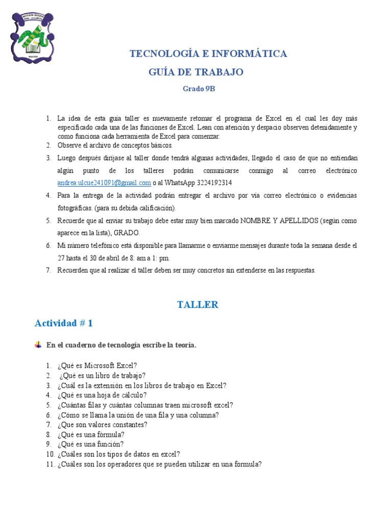 Tecnol Actid1 | PDF