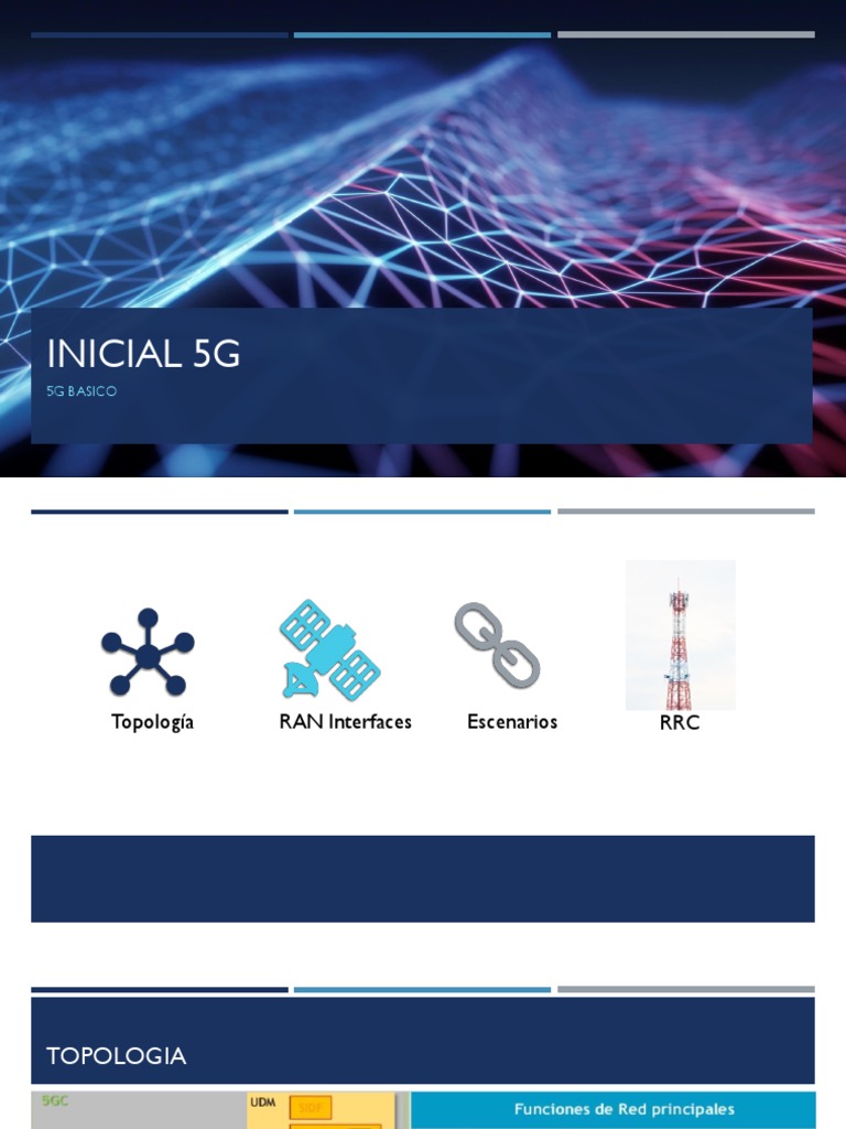 Manual Basico 5G | PDF | Calidad de servicio | 3 G