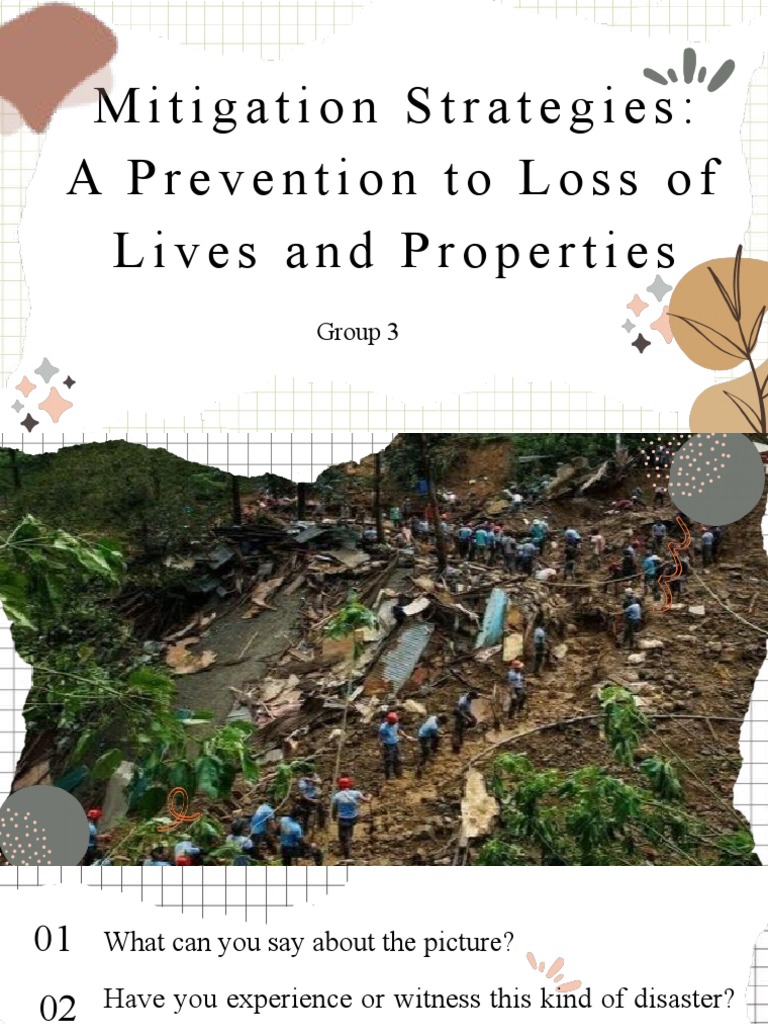 Mitigation Strategies for Natural Disasters | PDF | Sinkhole | Landslide