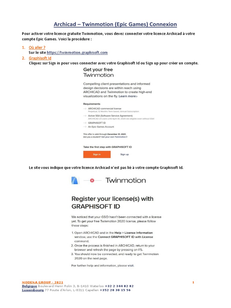 Archicad Twinmotion Connexion | PDF