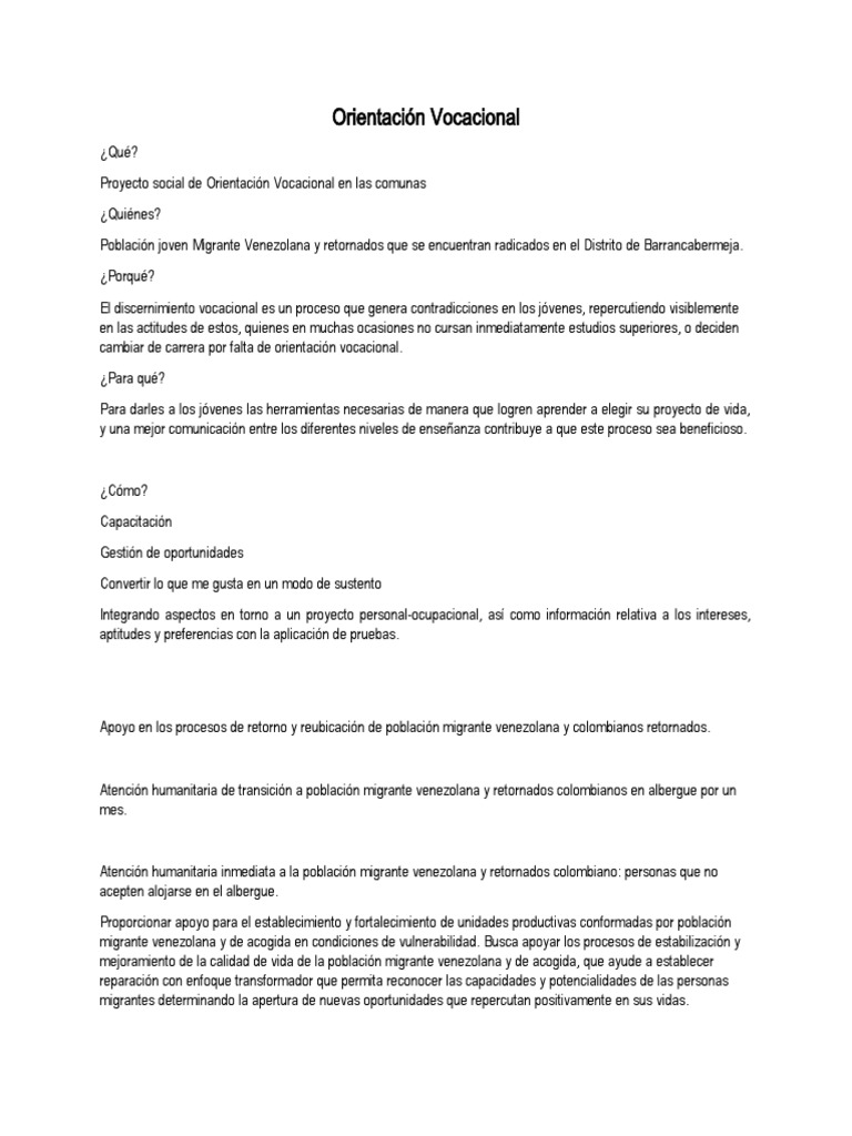 Proyecto Sergio 2 | PDF | Trabajo Social | Sociedad