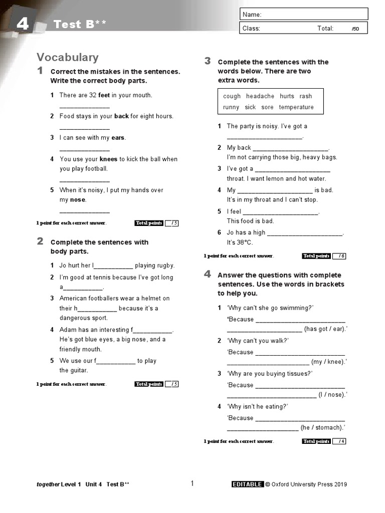 Together Level 1 4B Two-Star | PDF | Syntax | Linguistics