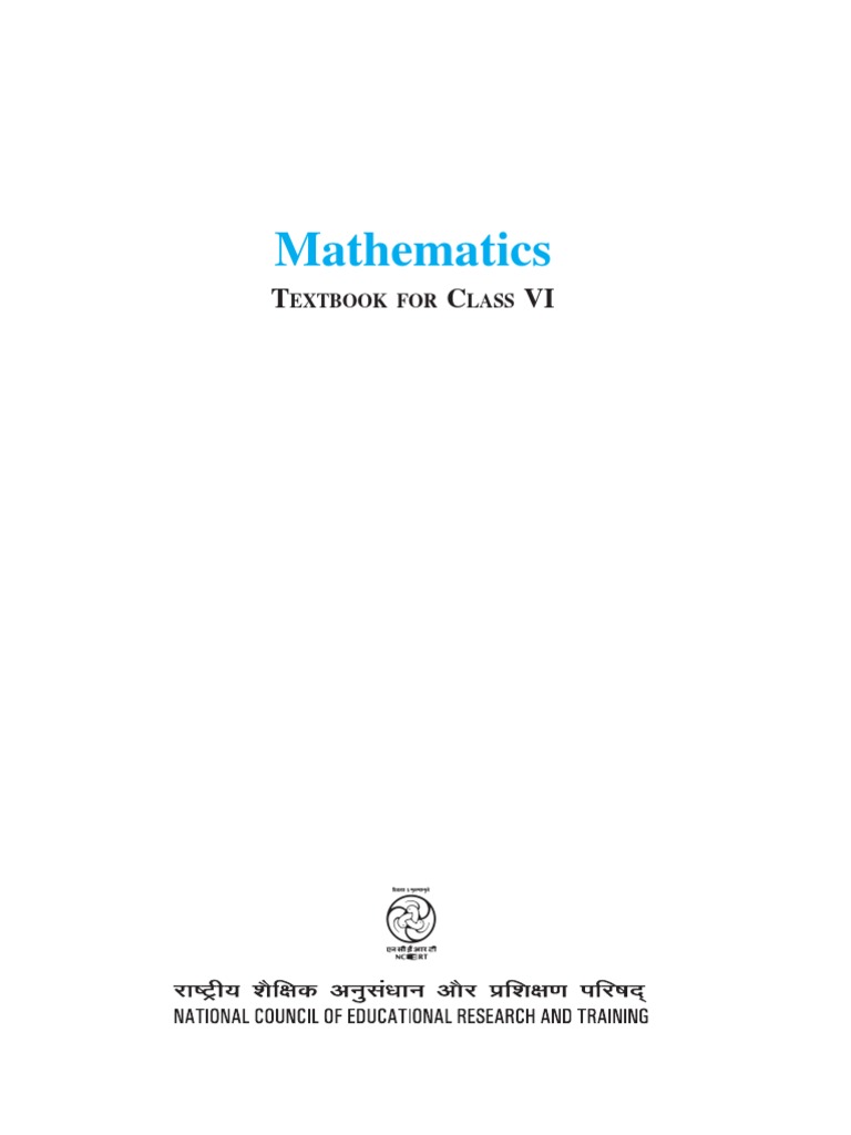 Math Text For Class 4 | PDF