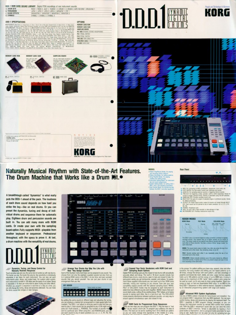 DDD-1 1986 Brochure | PDF