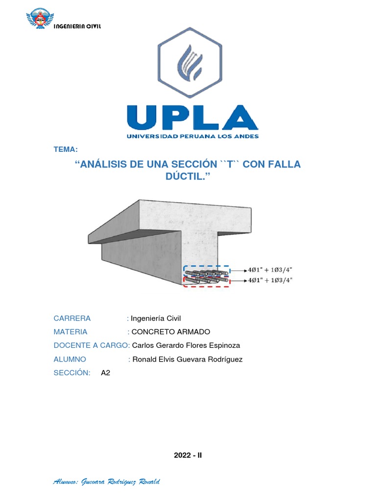 Viga T-A2 | PDF | Viga (Estructura) | Diseño