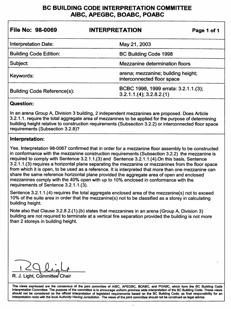 Code - Idx - 980069 Determining Mezzanine | PDF