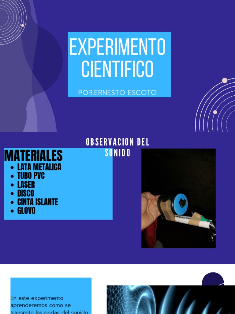 Experimento Cientifico | PDF