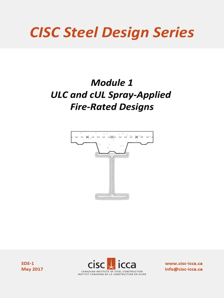 ULC SteelDesignSeries - SDS-1-1 | PDF | Concrete | Length
