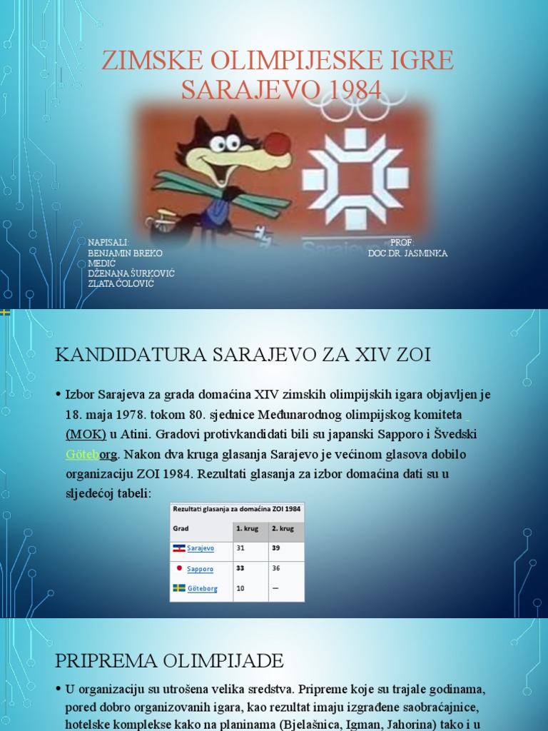 ZOI Sarajevo | PDF
