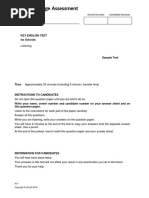 Flyers Sample Papers Volume 2 | PDF