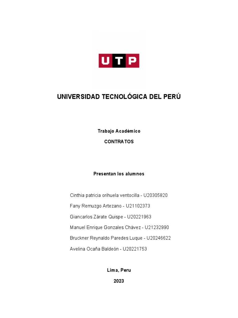 Tarea Academica Nro 01 | PDF | Pagos | Garantía