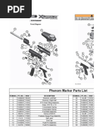 m4 Exploded View | PDF | Trigger (Firearms) | Screw