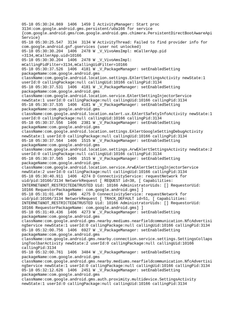 Log | PDF | Computer Architecture | Computer Science