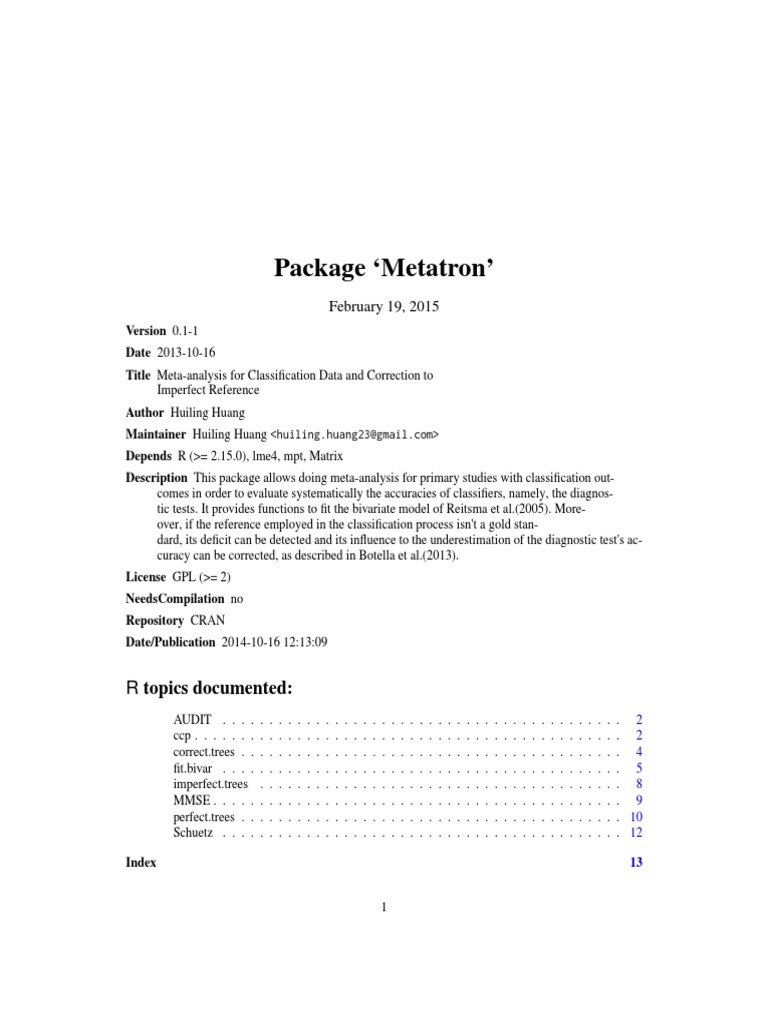 Metatron | PDF | Parameter (Computer Programming) | Dependent And Independent Variables