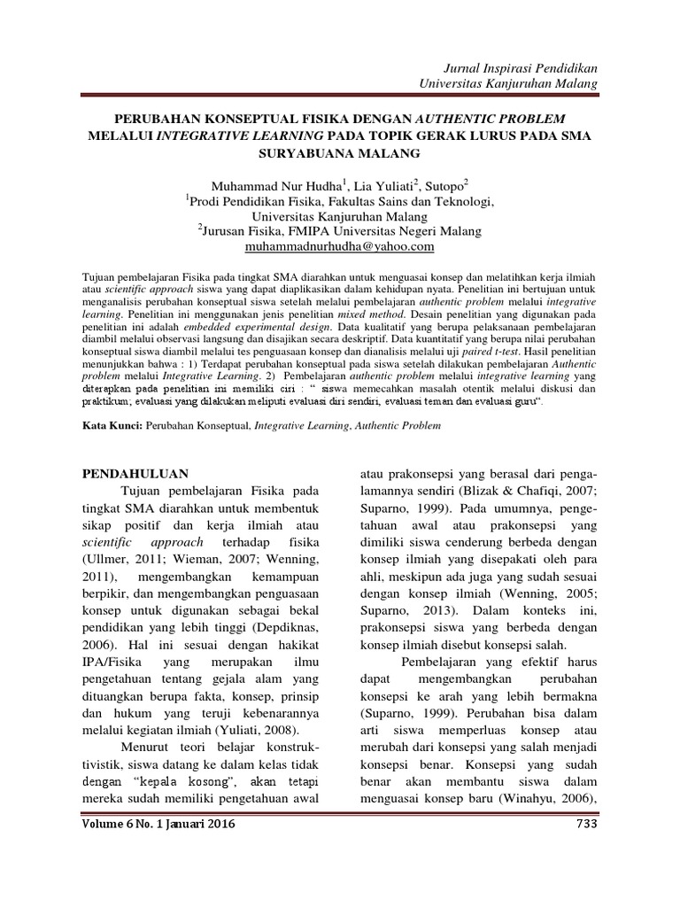 Artikel Perbedaan Kecepatan Dan Kelajuan Ipa Kelas 8 | PDF