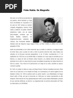 Textos Sobre As Pinturas de Frida Kahlo | PDF | Pinturas | Retrato