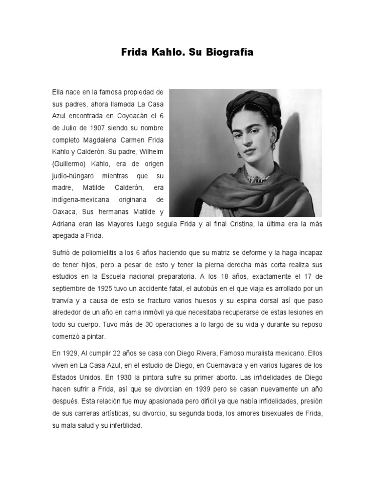 Frida Kahlo | PDF