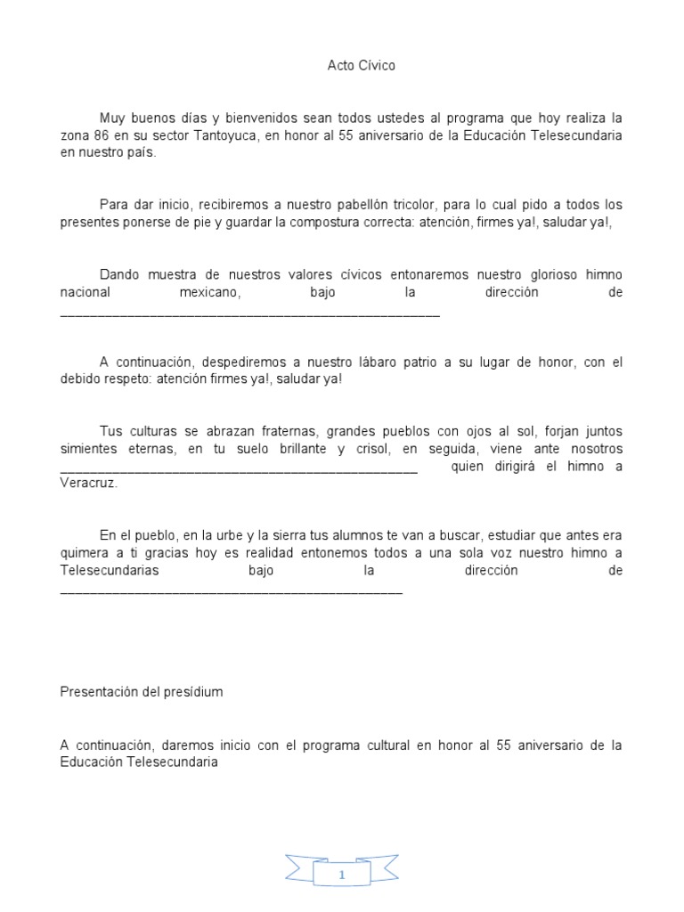 Programa Civico | PDF