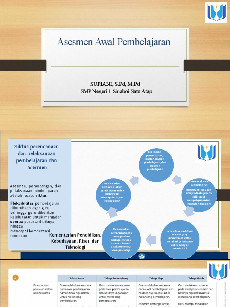 Asesmen Awal Pembelajaran | PDF