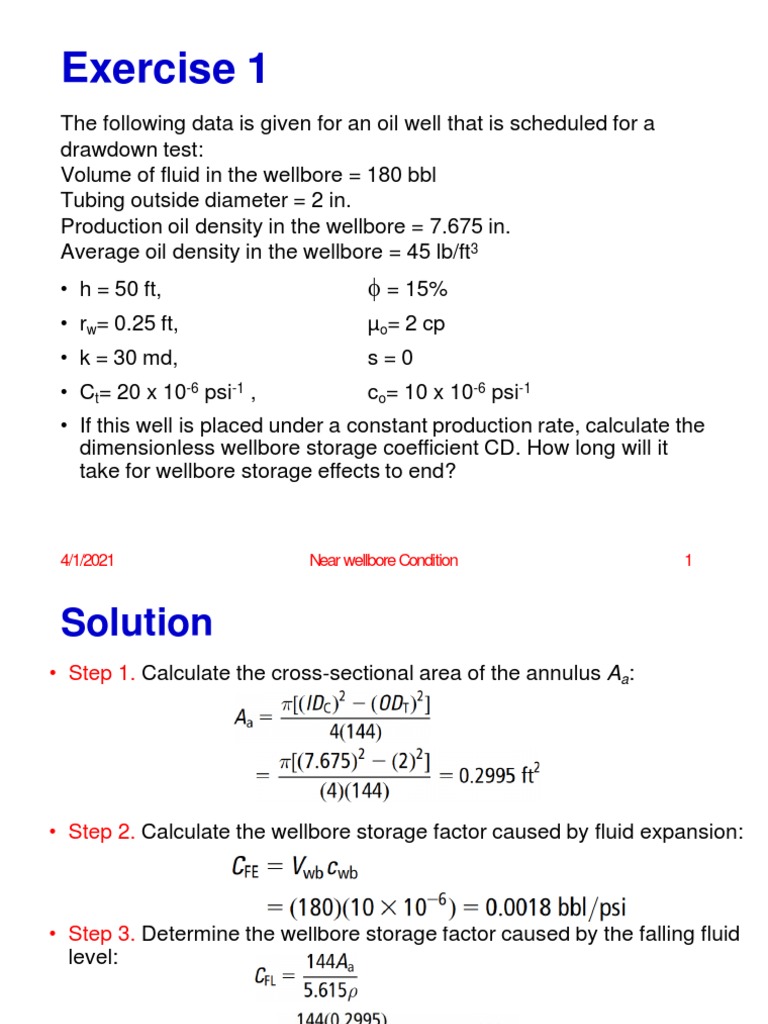 Exercise | PDF | Density | Pressure