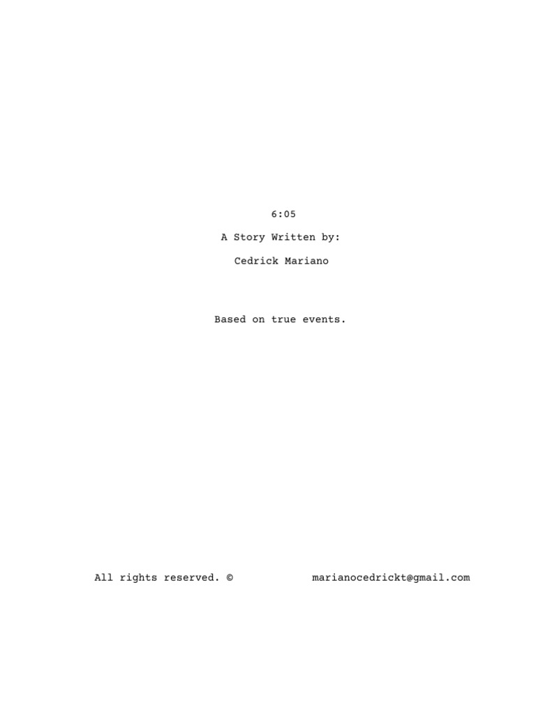 Script After Class - 012731 | PDF Script After Class - 012731 | PDF