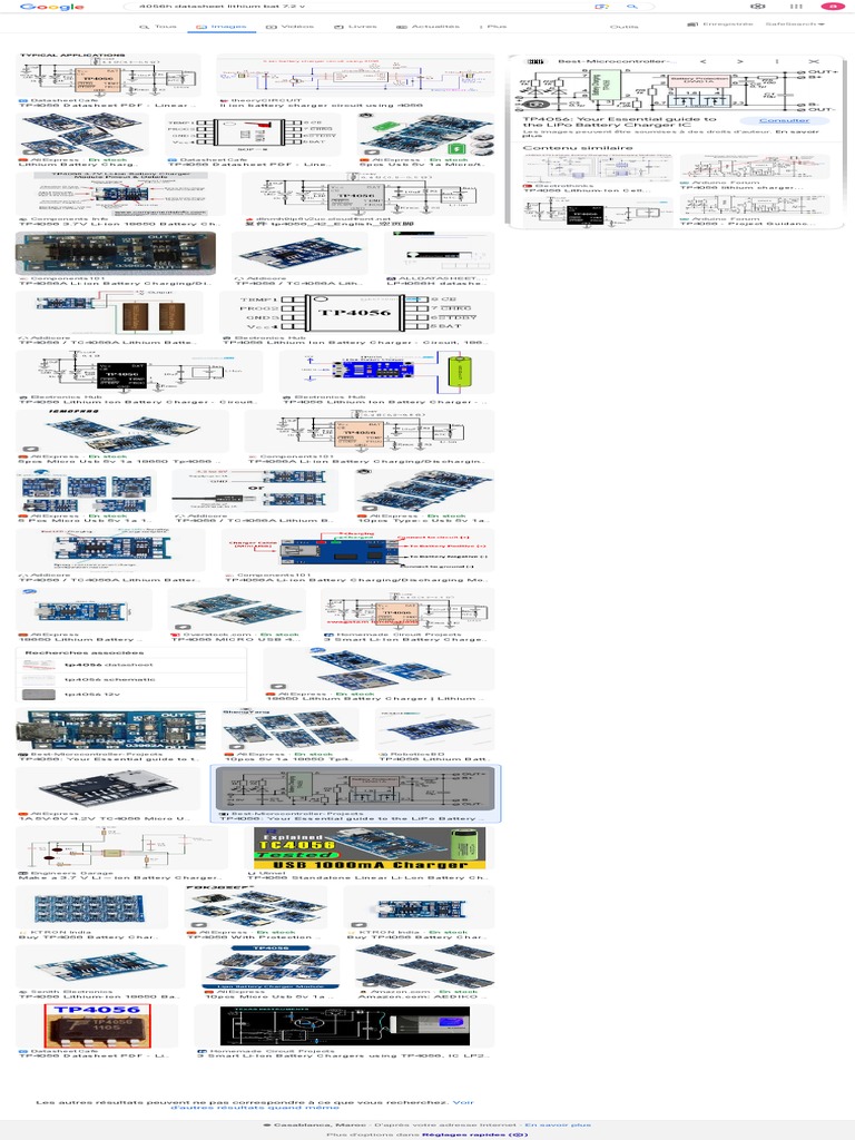 4056h Datasheet Lithium Bat 7.2 V - Recherche Google | PDF | Lithium ...