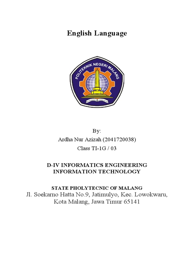 English Language: Jl. Soekarno Hatta No.9, Jatimulyo, Kec. Lowokwaru ...