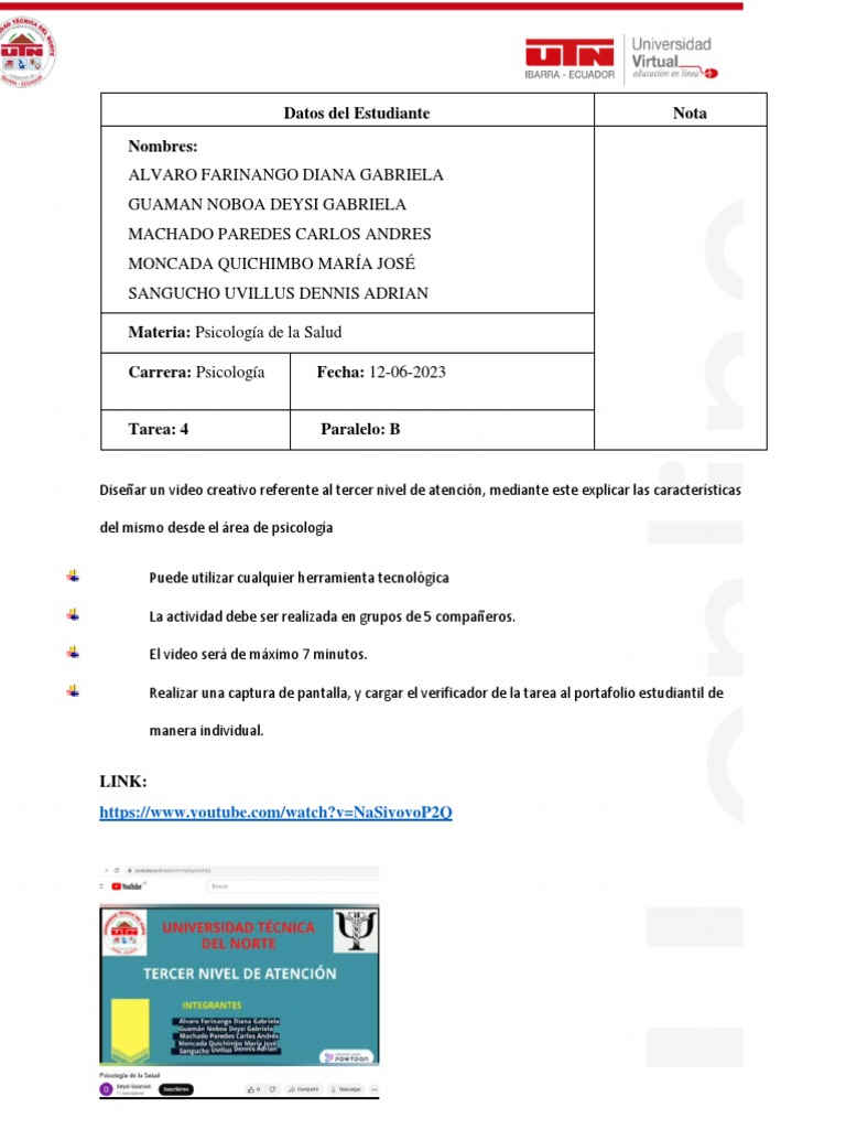 PSG-6S-DGuamán - PSISA-TN4 | PDF | Crecimiento personal y profesional | Ciencia y matemáticas