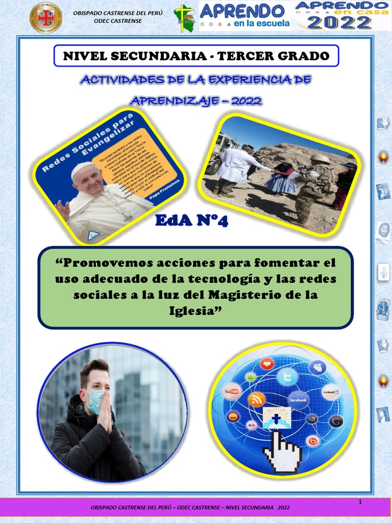 EdA 4-Actividades - 3ro-VII Ciclo | PDF | Acoso cibernético | Moralidad