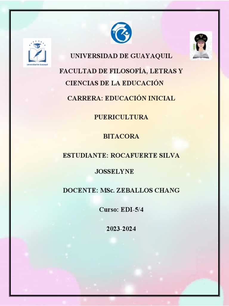Caratula Universidad de Guayaquil | PDF
