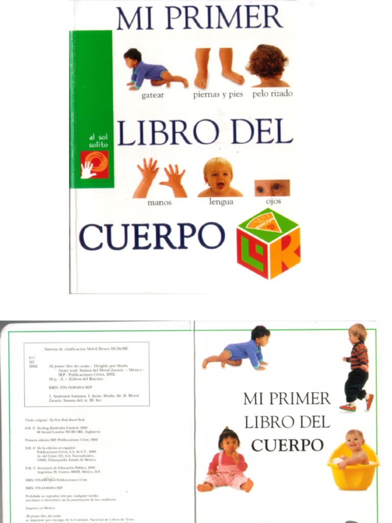Mi Primer Libro Del Cuerpo Pdf