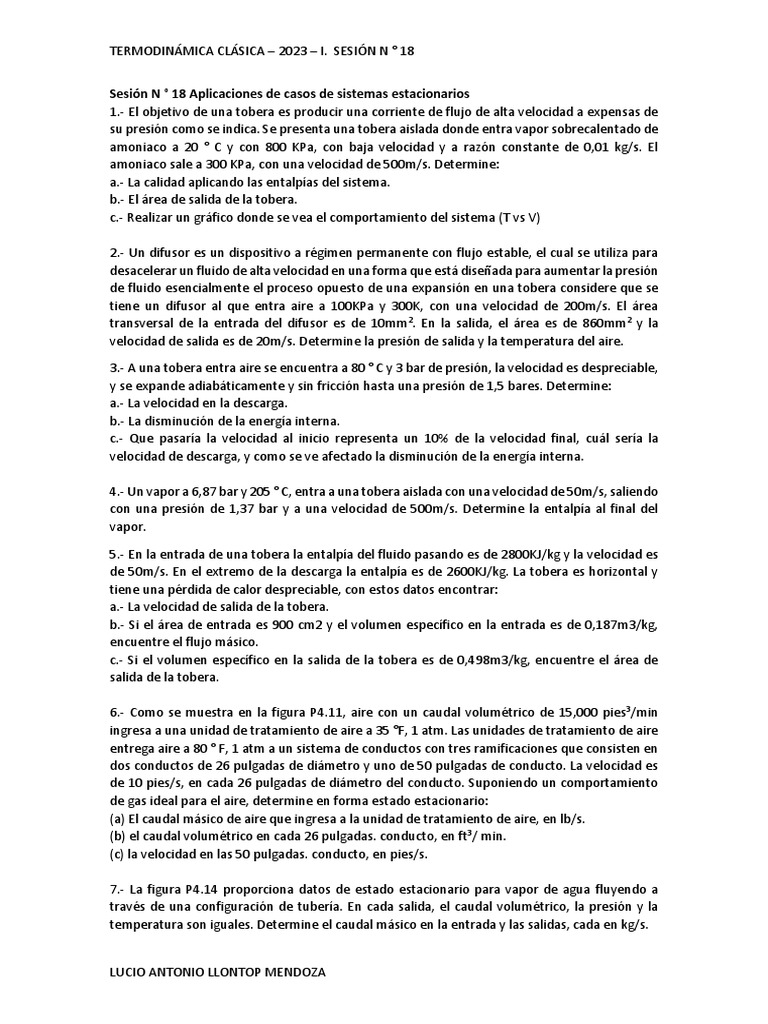 Sesión N ° 18 Casos Unidad Iii | PDF