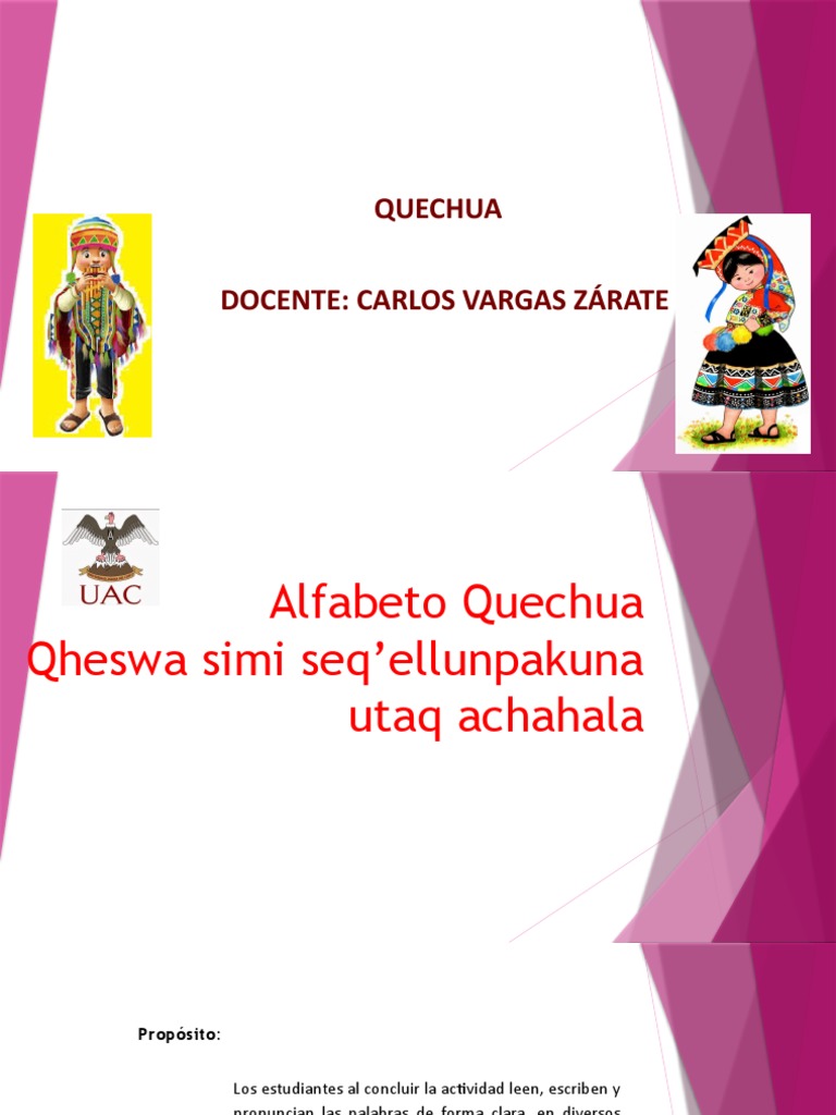 4 alfabeto quechua (3) | PDF