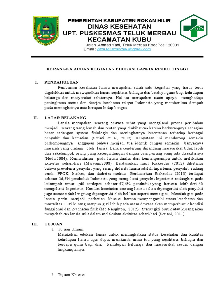 Kak Edukasi Lansia | PDF
