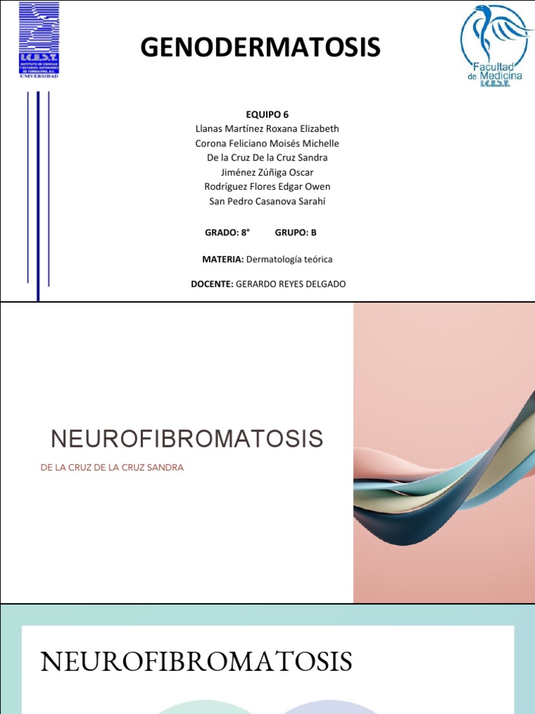 Genodermatosis Final | PDF