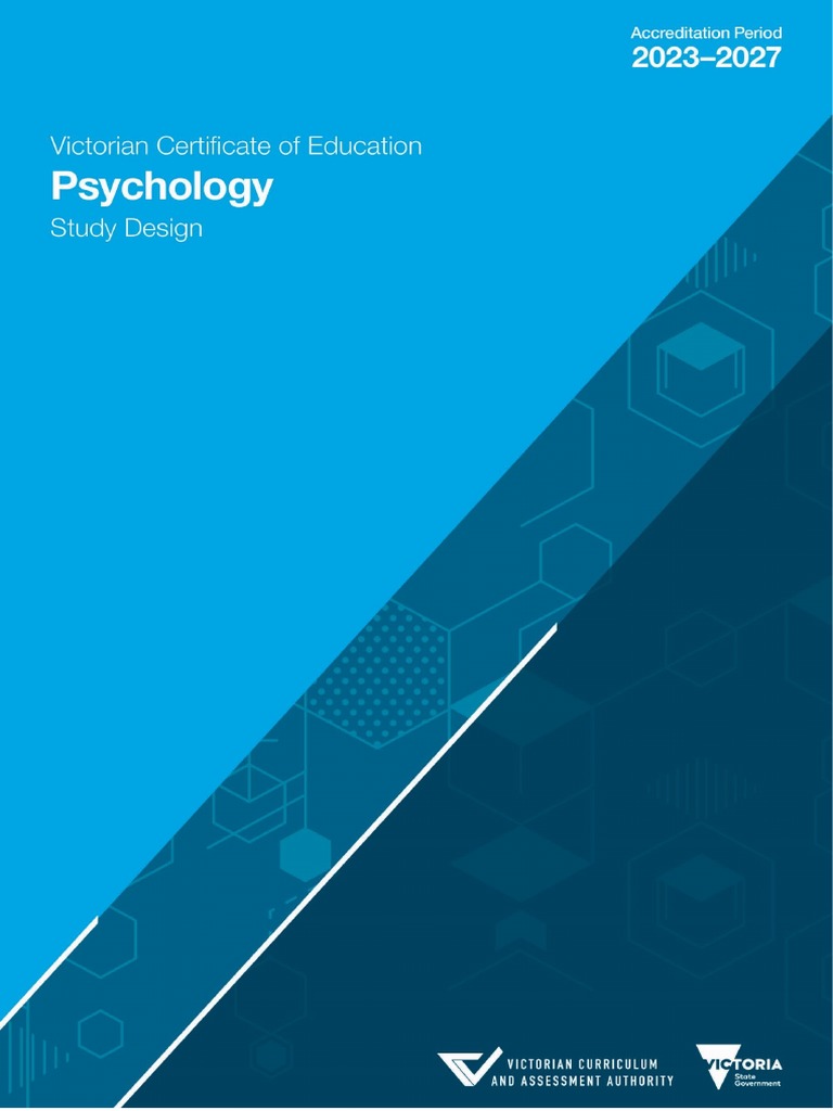 2023 Psychology SD | PDF