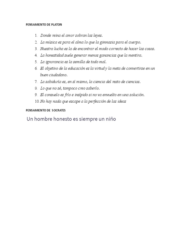 Un Hombre Honesto Es Siempre Un Niño: Buen Ciudadano | PDF