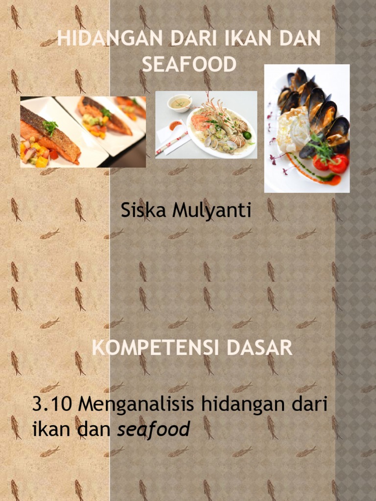 Hidangan Dari Ikan Dan Seafood | PDF