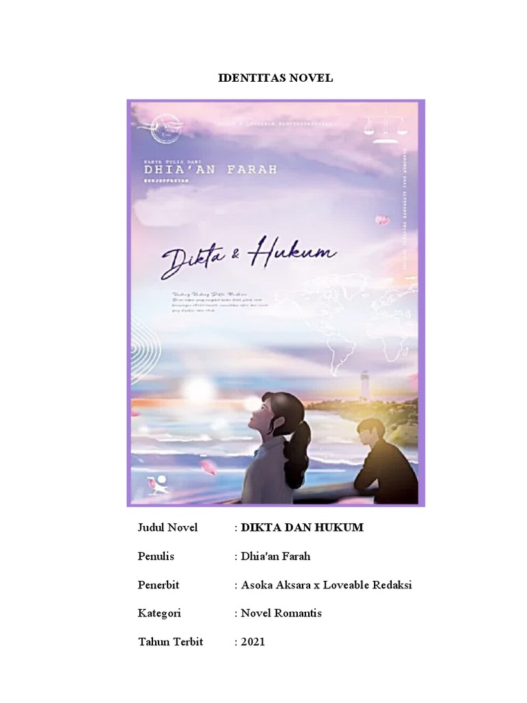 IDENTITAS NOVEL dikta | PDF