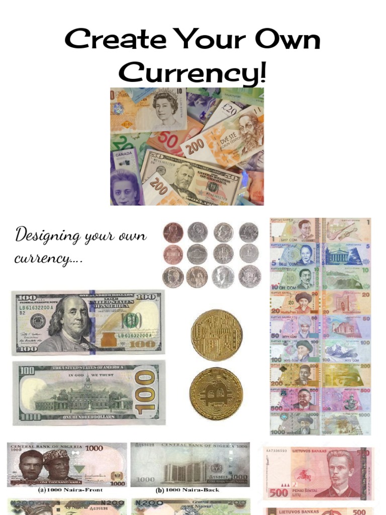 HWOO Tuning in - Create Your Own Currency | PDF | United States Dollar ...