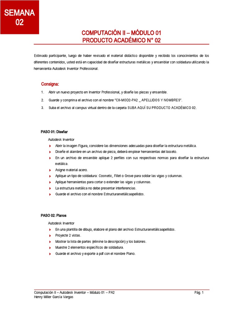 Producto Académico 02 | PDF