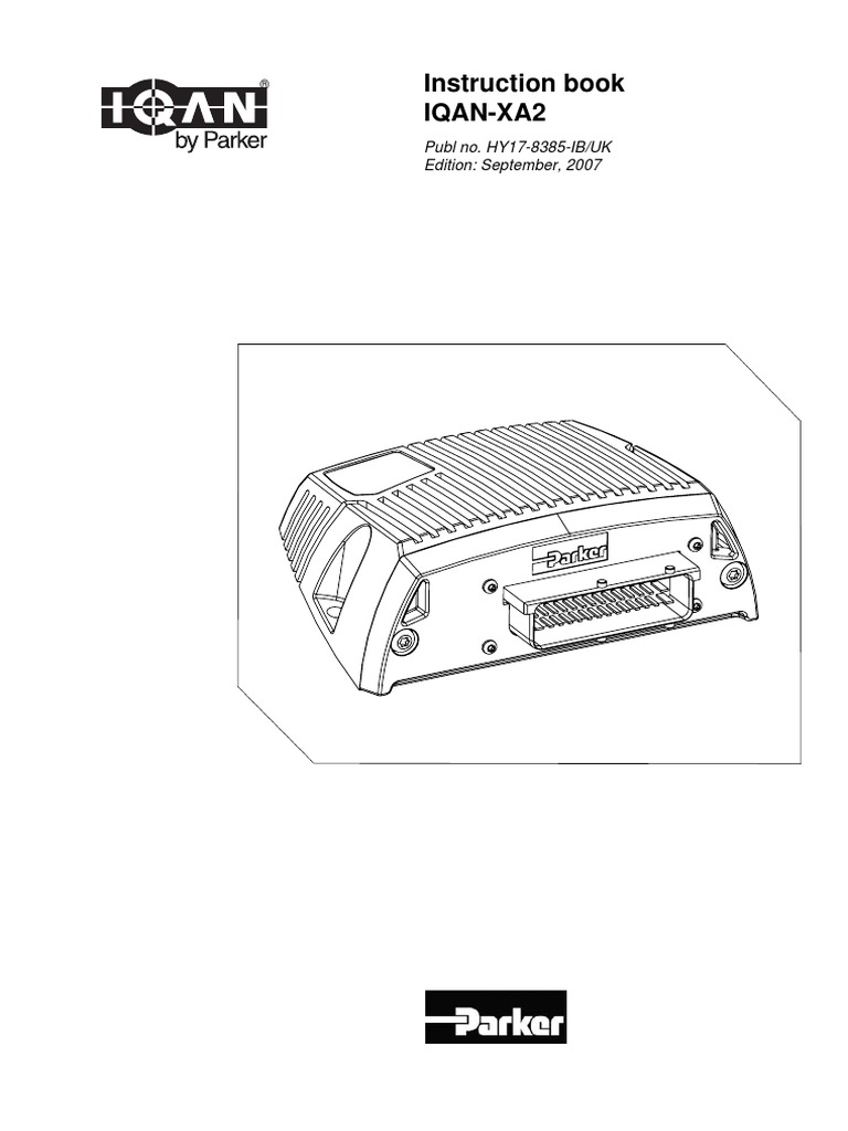 iqan-xa2_uk_ed0907_instrução | PDF | Electrical Connector | Phase (Waves)
