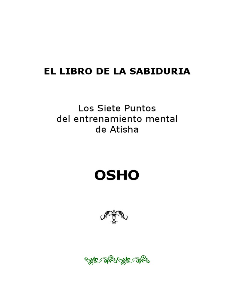 El Libro de La Sabiduria | PDF