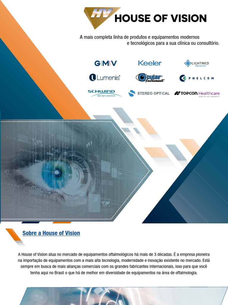 Catálogo House of Vision 2022 - JAN2022 | PDF | Olho | Glaucoma