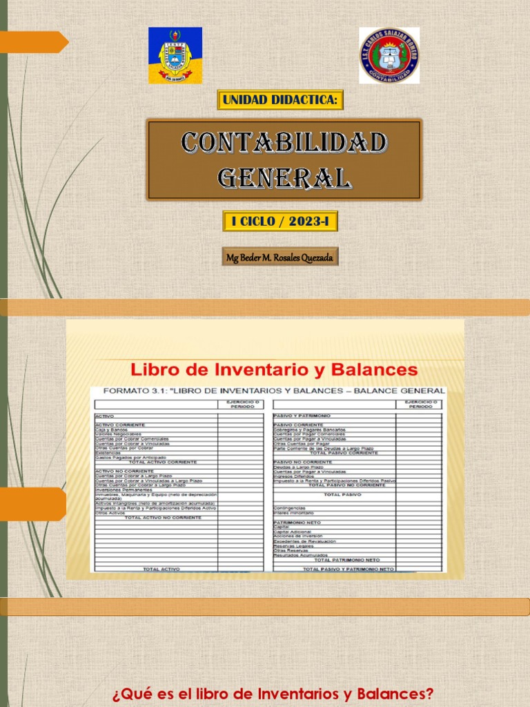 Libro de Inventario y Balance | PDF